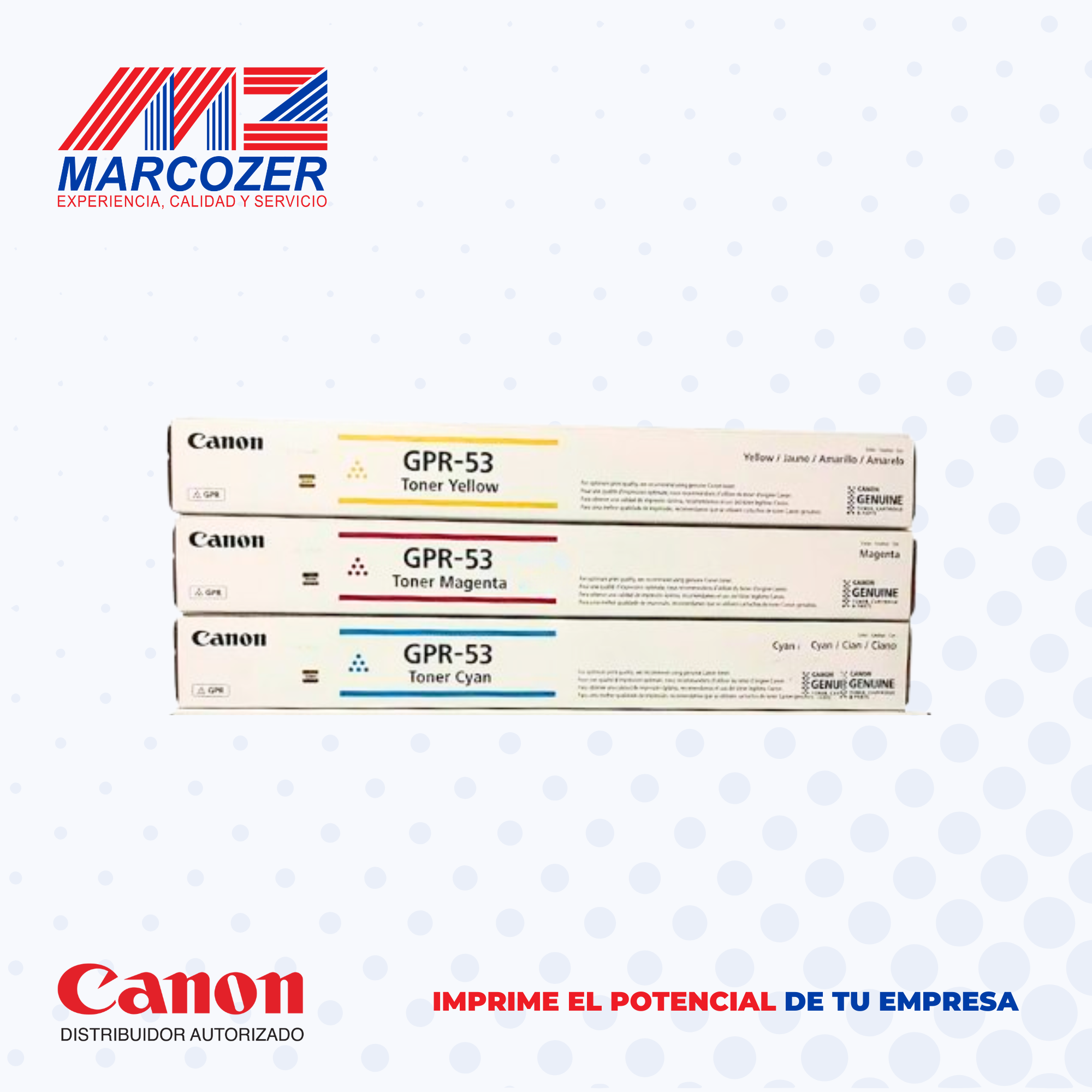 Tóner GPR-53 Color – Marcozer